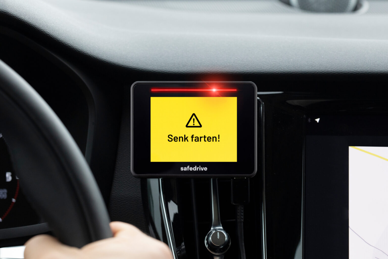 Speedometer med fartsgrenser fra Statens vegvesen - Safedrive.no